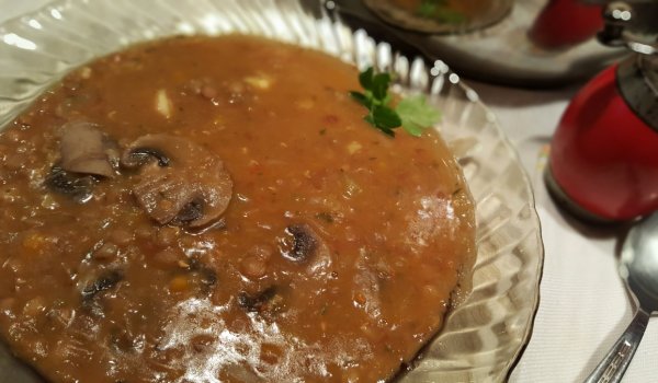 Експресна леща с гъби - Моята Рецепта