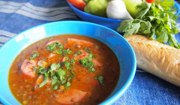 Леща с наденица - Моята Рецепта