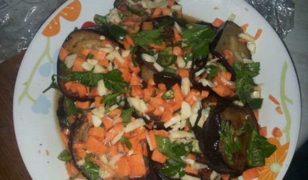 Салата със син домат - Моята Рецепта