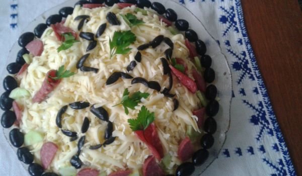 Солена торта за рожден ден - Моята Рецепта