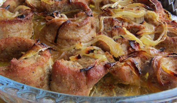 Свински флейки от бут - Моята Рецепта